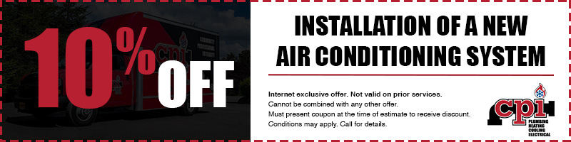 Coupons | Skagit Plumbers & HVAC Experts | CPI Plumbing & Heating